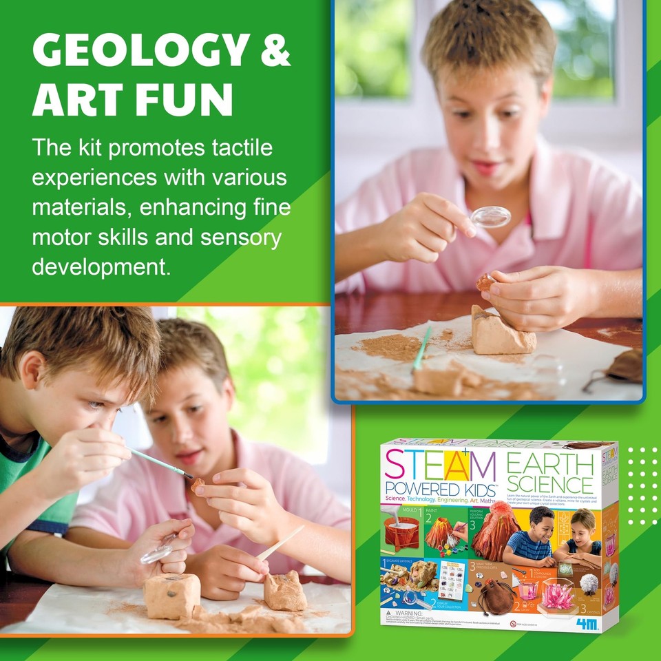 - STEAM Earth Science - Educational Science Kits for Kids Ages 5+ with ...