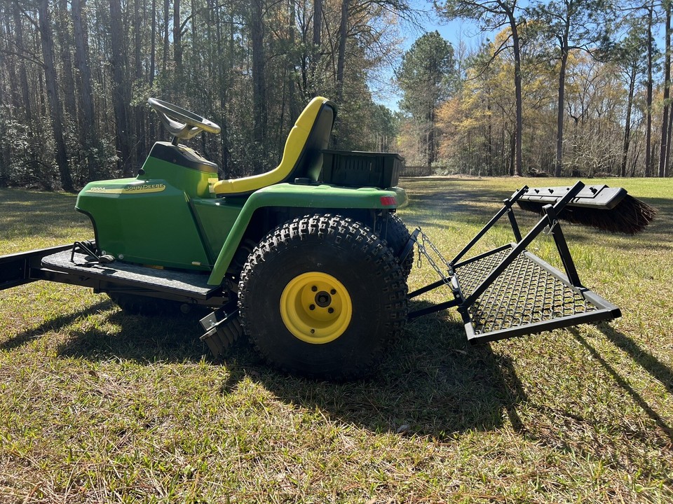 JOHN DEERE 1200A INFIELD NAIL RAKE DRAG BUNKER RAKE TORO SAND PRO ...