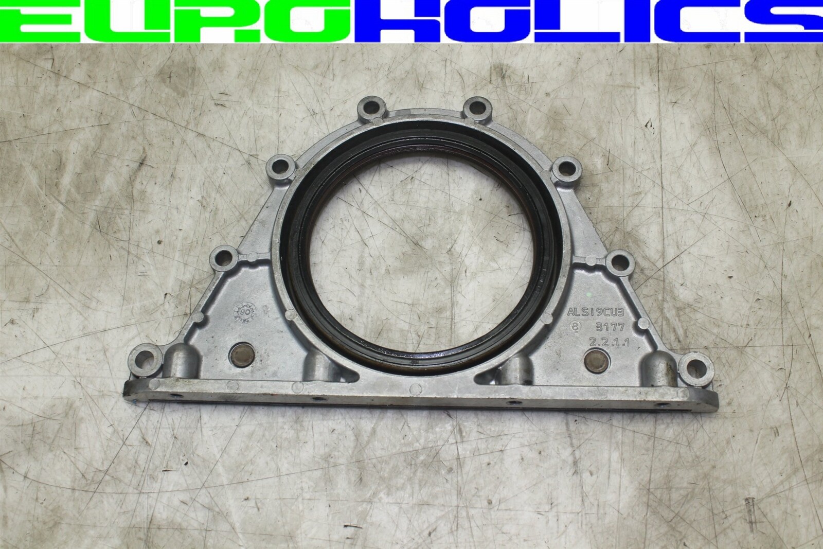 OEM BMW E65 750i 06-10 N62TU 650i Rear Main Crankshaft Seal Cover ...