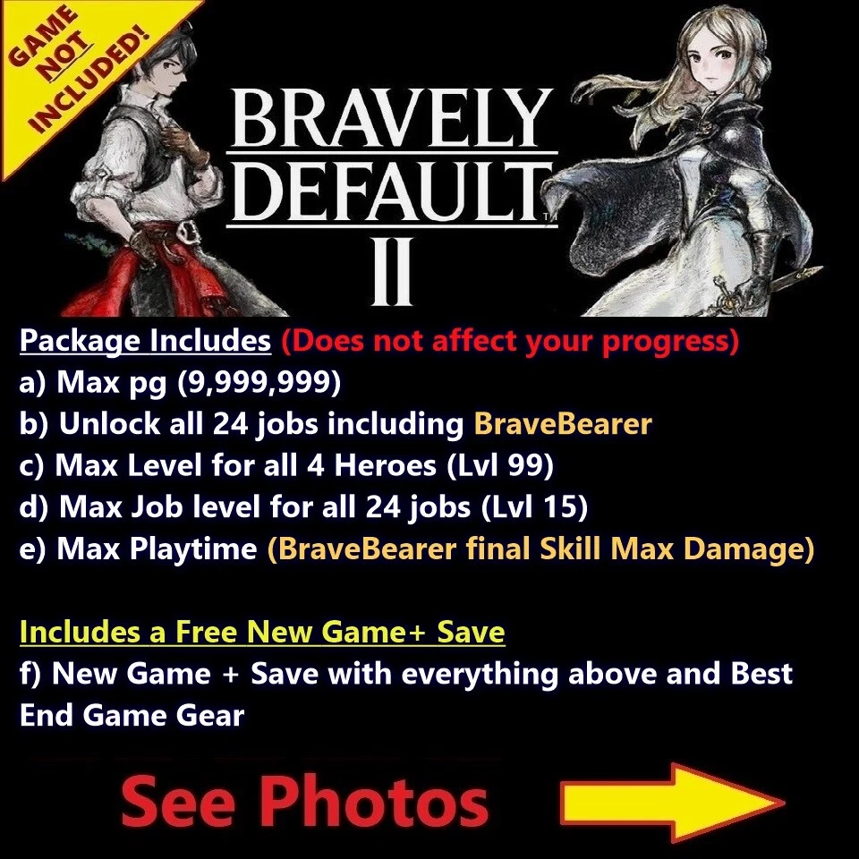 Bravely Default Character Customization