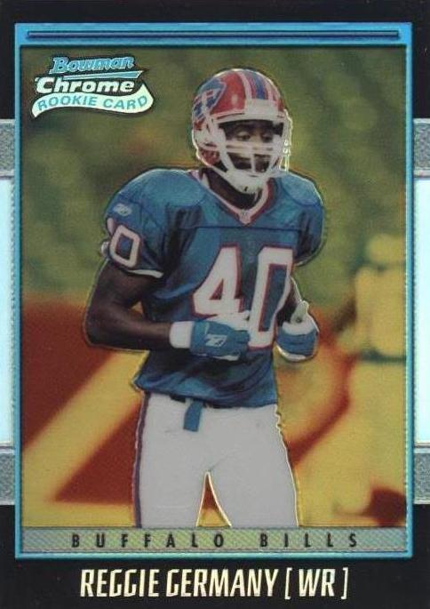 2001 Bowman Chrome - Rookie Refractor Reggie Germany #226 Gold ...