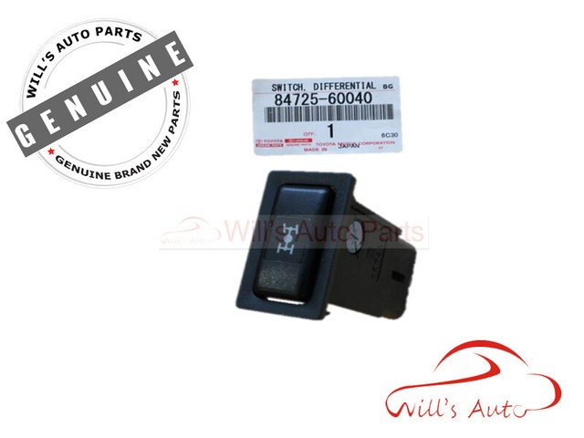 Genuine Toyota Centre Diff Lock Switch for 80 Series Landcruiser 1995 ...