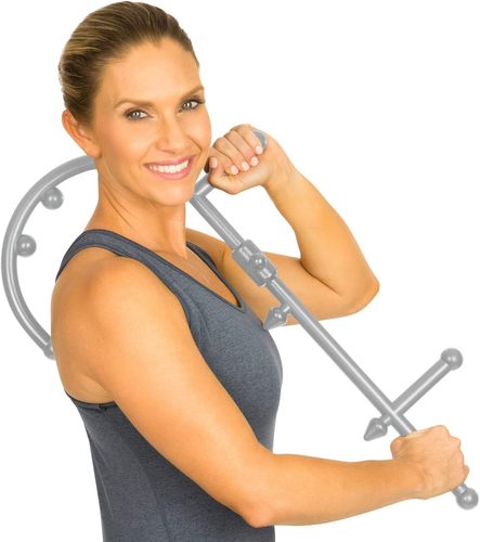 Vive Back and Neck Massager Cane Trigger Point Massage Tools for Pain ...