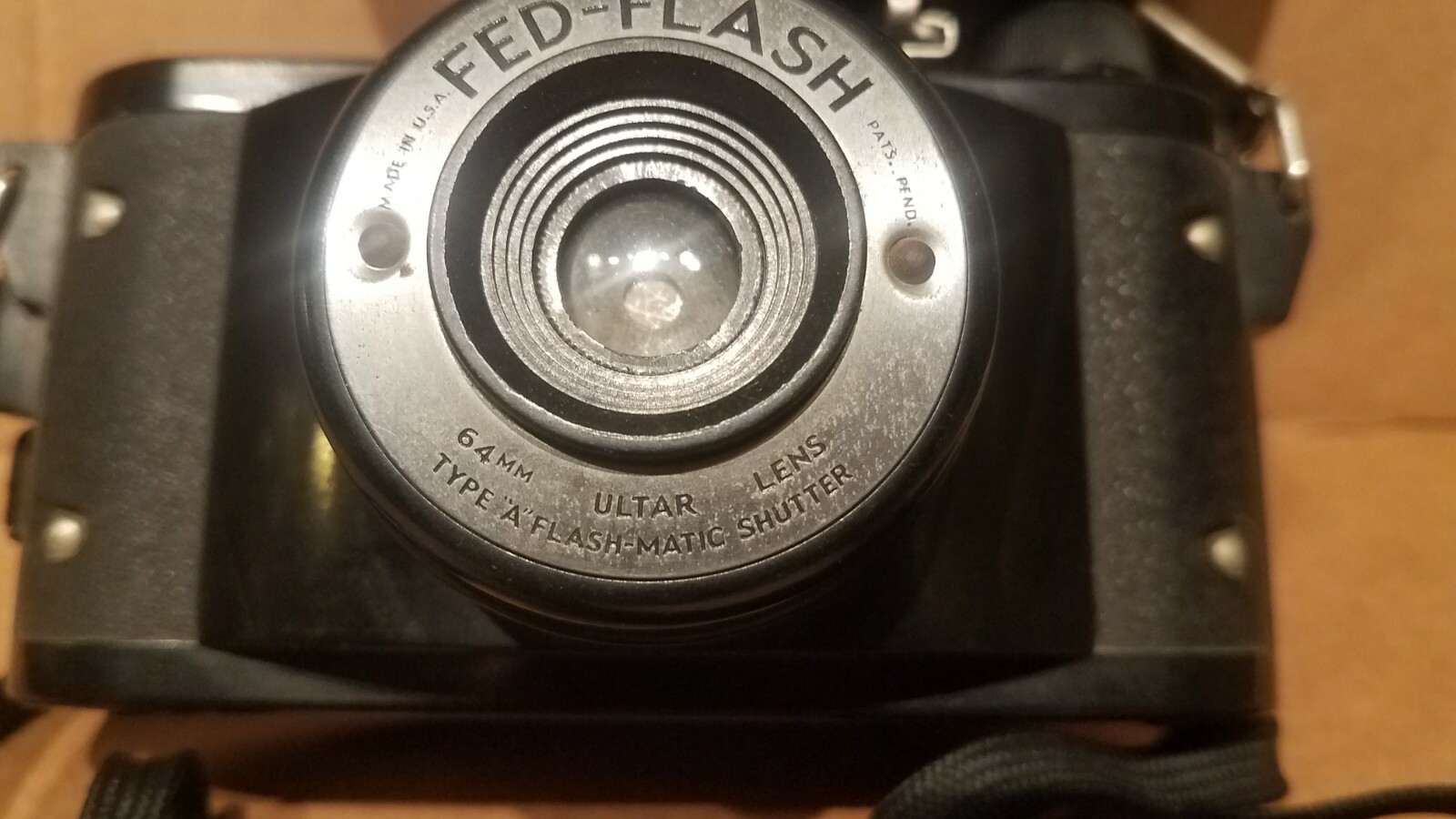 Fed-Flash Type A Shutter Camera Federal Mfg & Engineering Corp | eBay