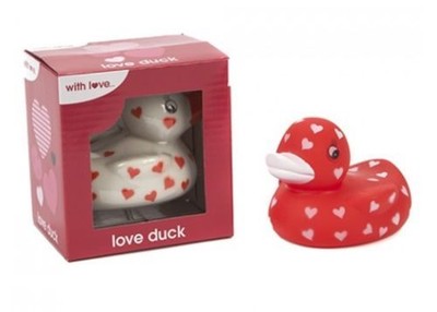 Love Ducks Red & White Valentines Day Rubber Ducks Love Hearts Display ...
