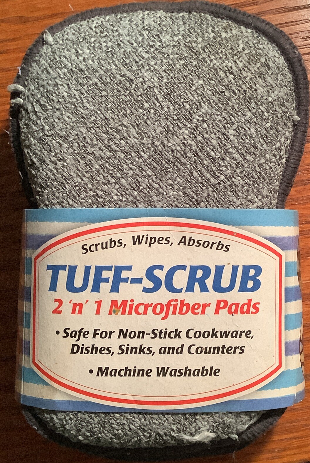 A&H Home Branded Products TUFF-SCRUB 2 'n' 1 Microfiber Pads - 2pk | eBay