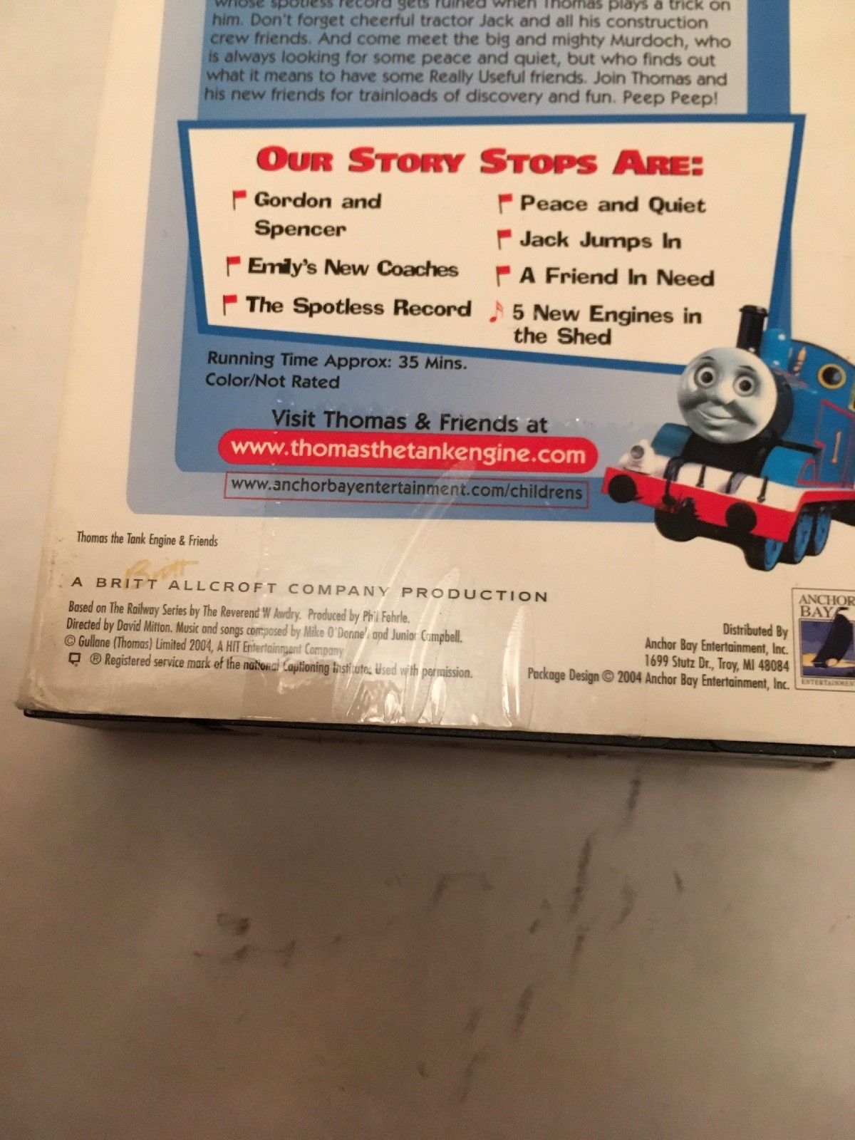 Thomas & Friends New Friends for Thomas VHS Tape Thomas the Tank Engine ...