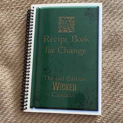 Broadway WICKED Fundraising Cookbook | eBay