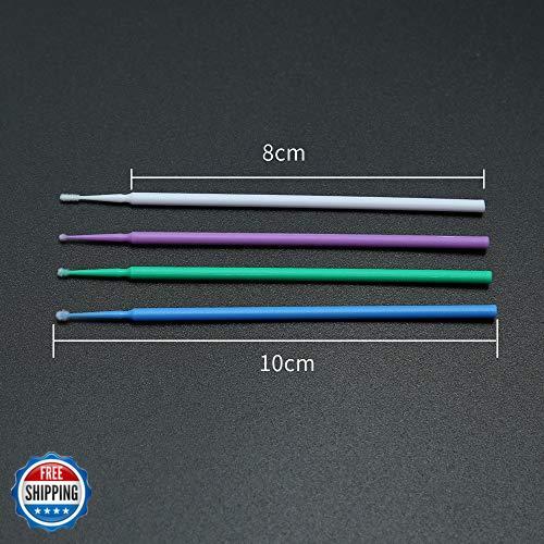 200 Pcs Touch Up Paint Brushes,Disposable Micro Paint Chip Repair ...