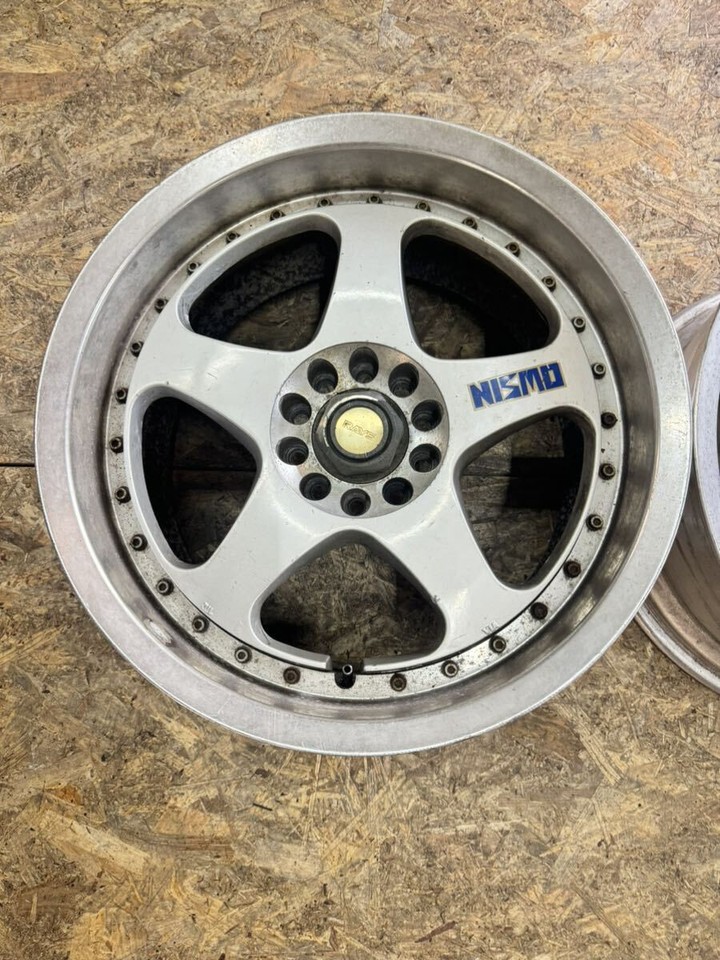 JDM NISMO RAYS LM GT2 17 inch 9J +16 114.3 5 holes NISMO RAYS LM-GT2 Wh ...