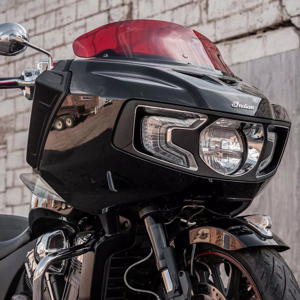 KLOCK WERKS FLARE WINGS WIND DEFLECTORS 2020-2025 INDIAN CHALLENGER ...