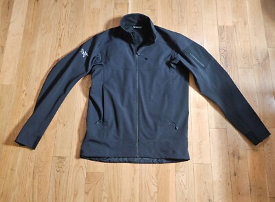 Arcteryx Jacket Mens M Black Epsilon LT Full Zip Hiking Outdoor ...