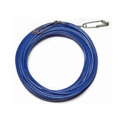 RIFFE 50' VINYL FLOAT LINE ASS'Y + QUICK CLIP (BLUE) | eBay