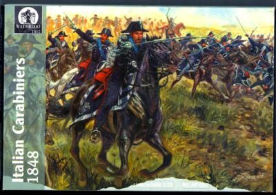 Waterloo 1815 Miniatures 1/72 ITALIAN CARABINIERS Revolution of 1848 ...