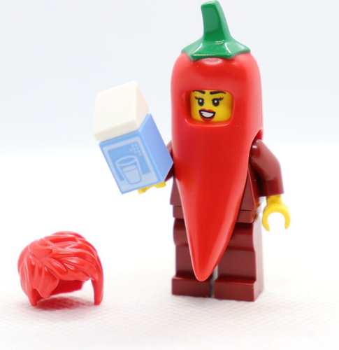 Chili Pepper Costume Fan 71032 Series 22 CMF Collectible LEGO ...