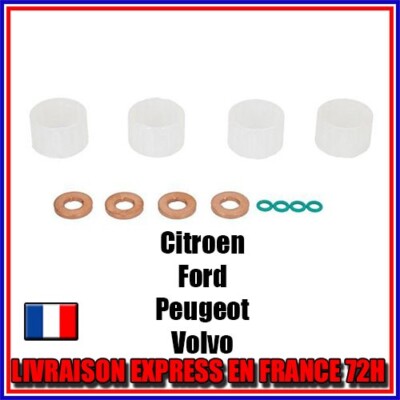 Kit joint injecteur Pour Citroen Ford Peugeot Volvo 1.6 TDCI - HDI ...