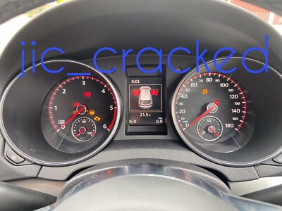 VW Golf MK6 GTI R20 Edition 35 Petrol 3D Colour Instrument Cluster ...