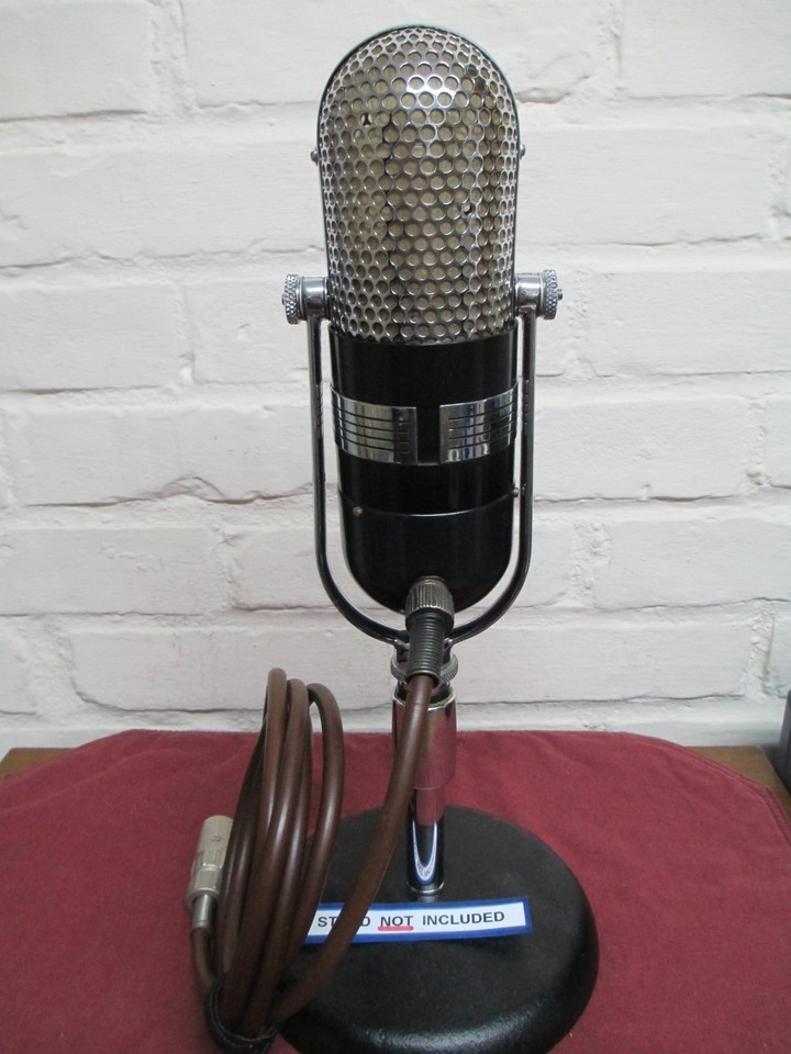 RCA 77B-1 Ribbon Microphone, Works - Vintage Microphone ca 1930's USA ...