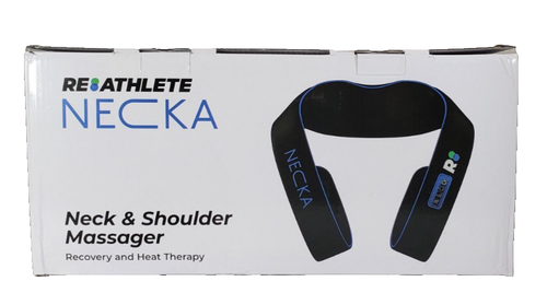 REATHLETE NECKA Electric Shiatsu Back & Neck Massager w/Heat for Pain ...
