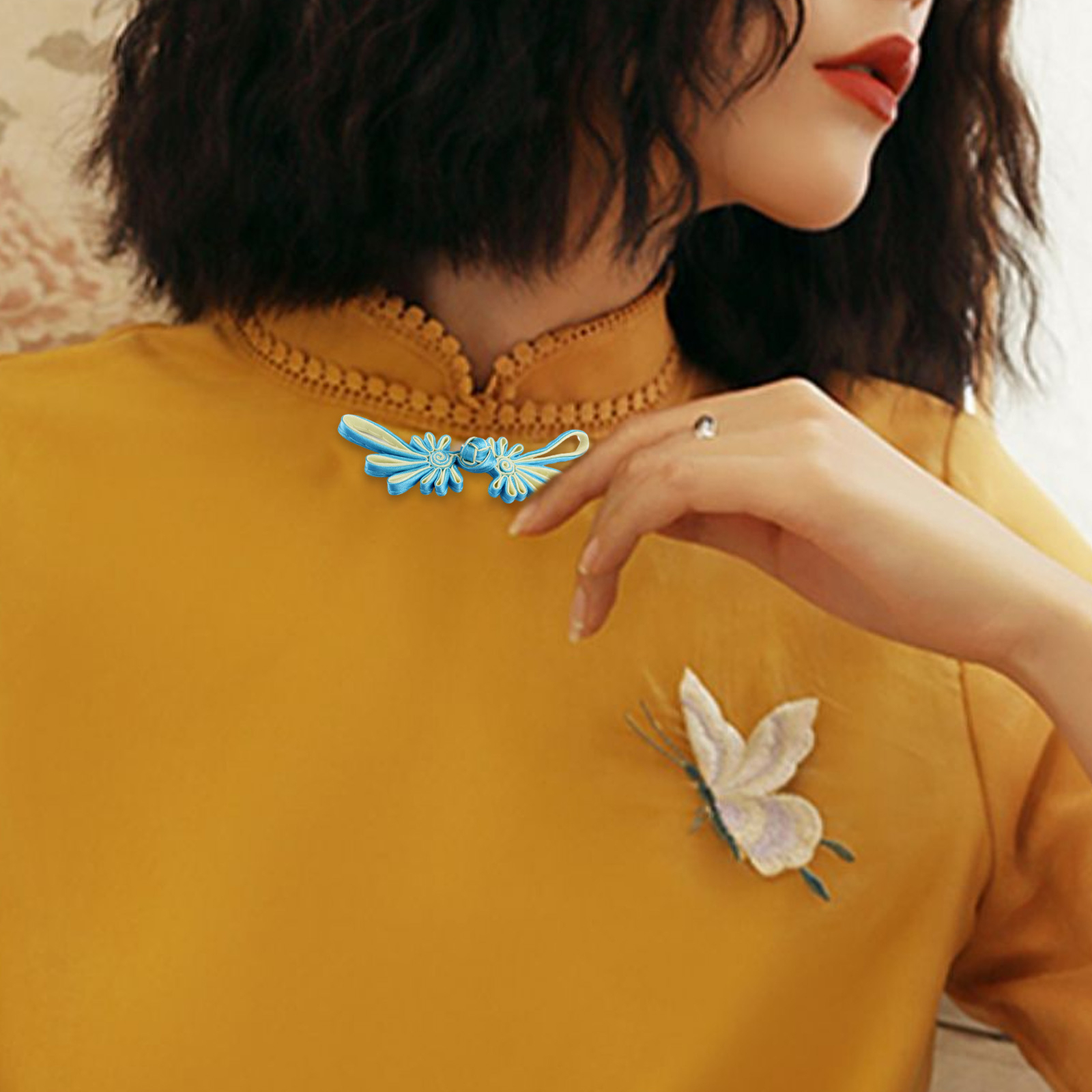 10pcs Clothing Button National Style Decorative Chinese Style Cheongsam ...