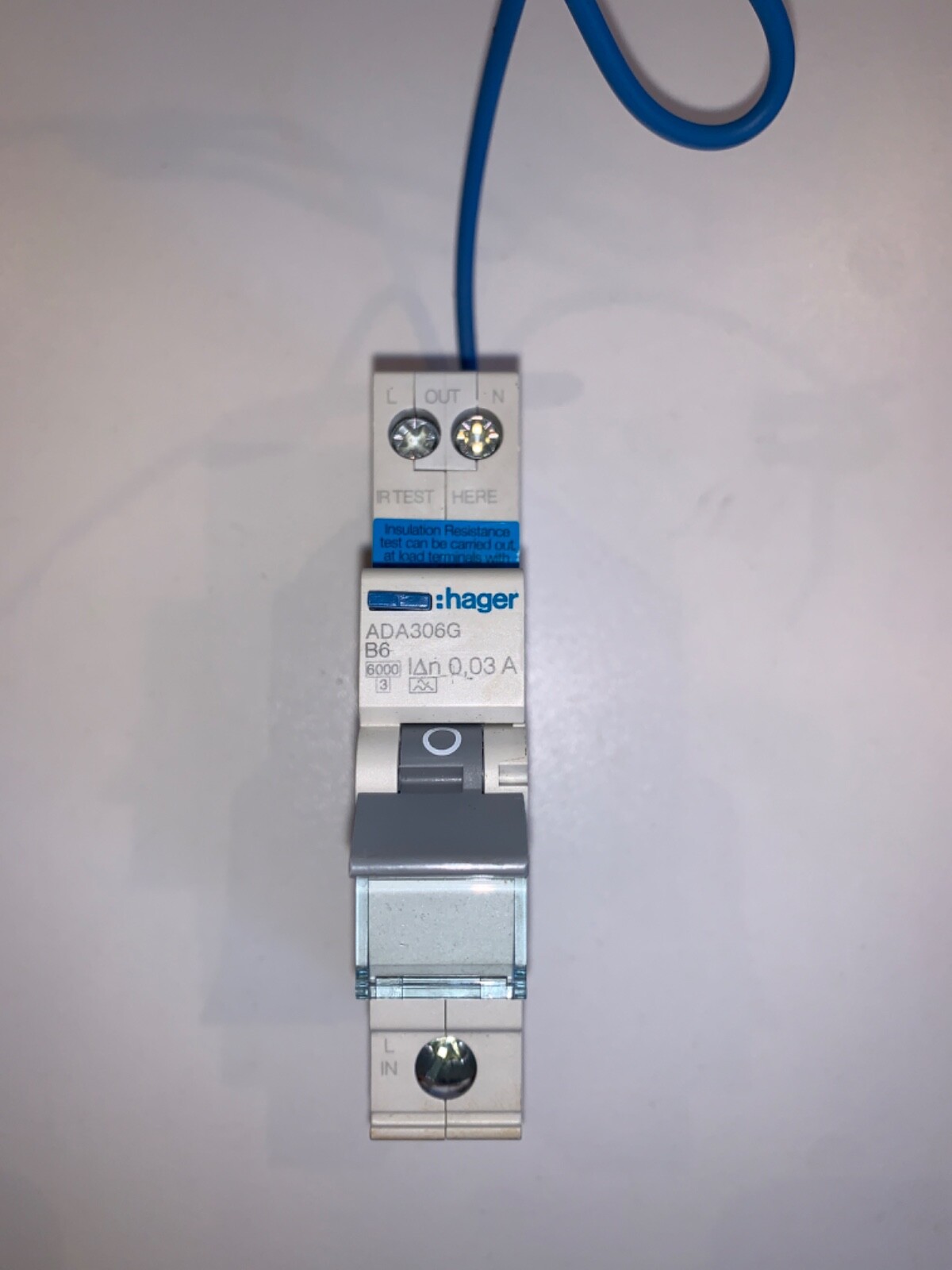 HAGER RCBO 6A 10A 16A 20A 25A 32A 40A 50A ADB ADN ADA ADC Miniature VAT ...