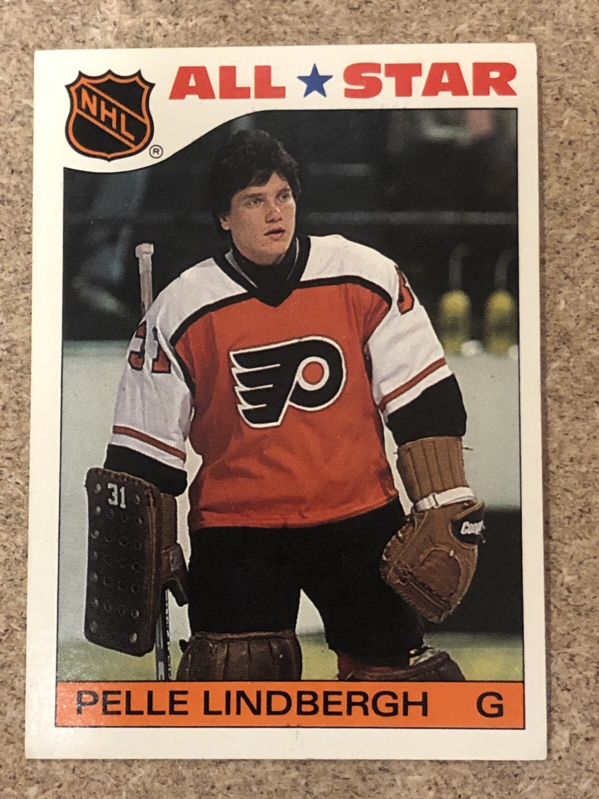 1985-86 Topps Stickers Pelle Lindbergh #6 | eBay