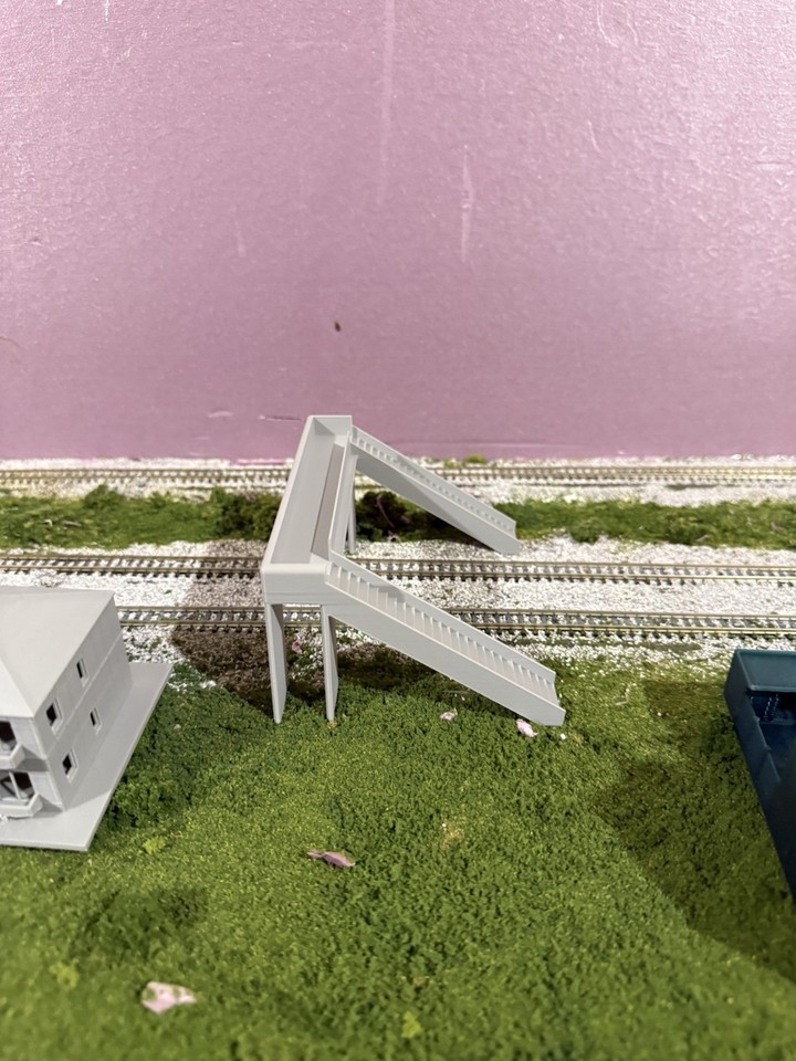N scale passenger Walk Way Railroad Crossing - 1:160 Scale N Gauge ...