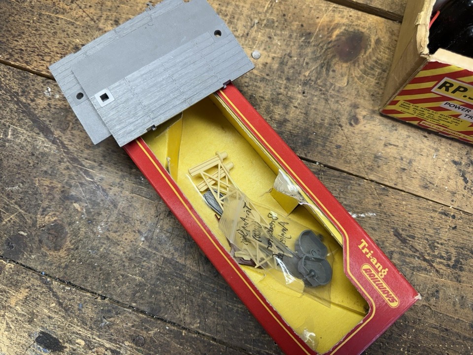 Triang Hornby OO boxes, track, level crossing pieces for parts | eBay
