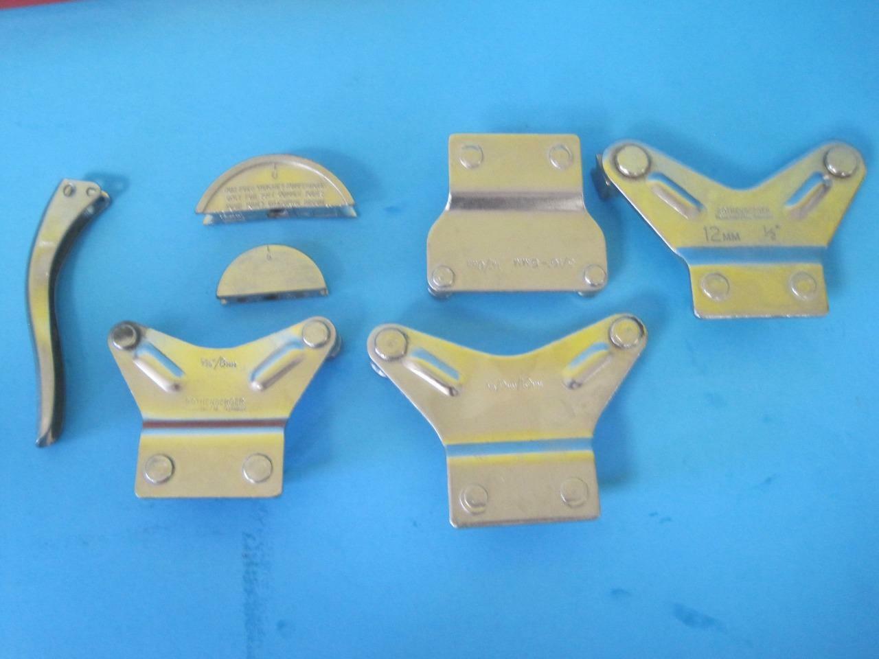 ROTHENBERGER TOOL SET TEE EXTRACTOR RATCHET COPPER TUBE BENDER SET NO ...