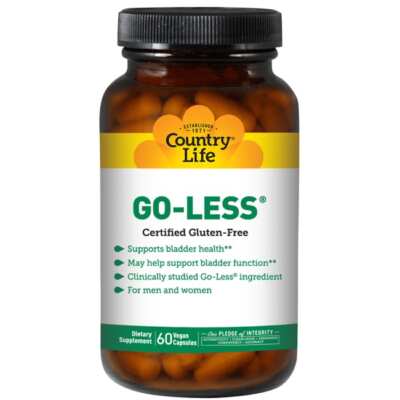 Country Life Go Less 60 Vegan Caps | eBay