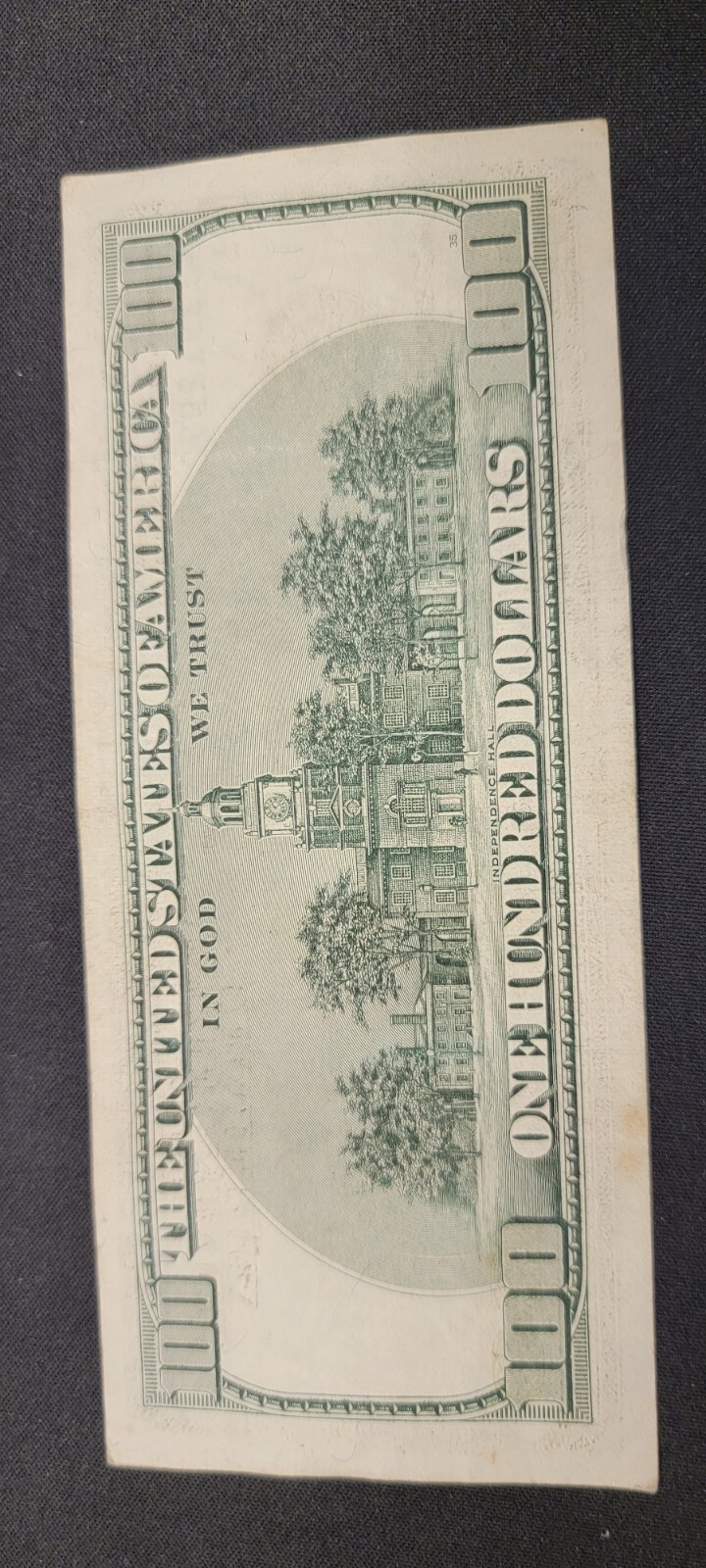 Misaligned numbers On 100 dollar bill | eBay