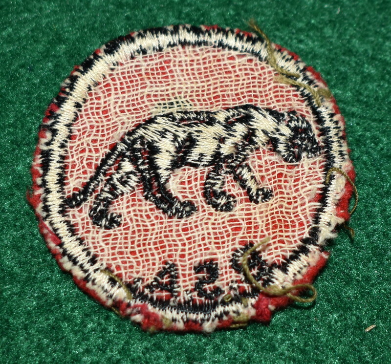 VINTAGE BOY SCOUT PATROL RED & BLACK PATCH - PANTHER - FELT | eBay