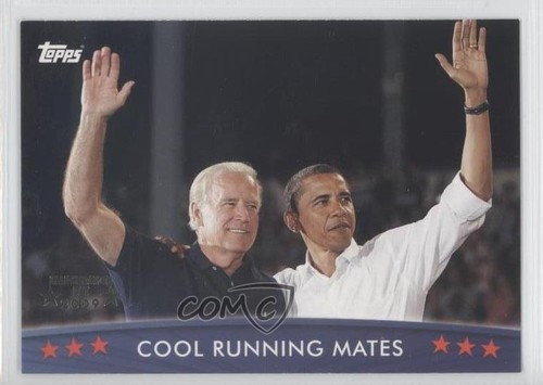 2008 Topps President Obama Collector Trading Cards Joe Biden Barack #39 ...