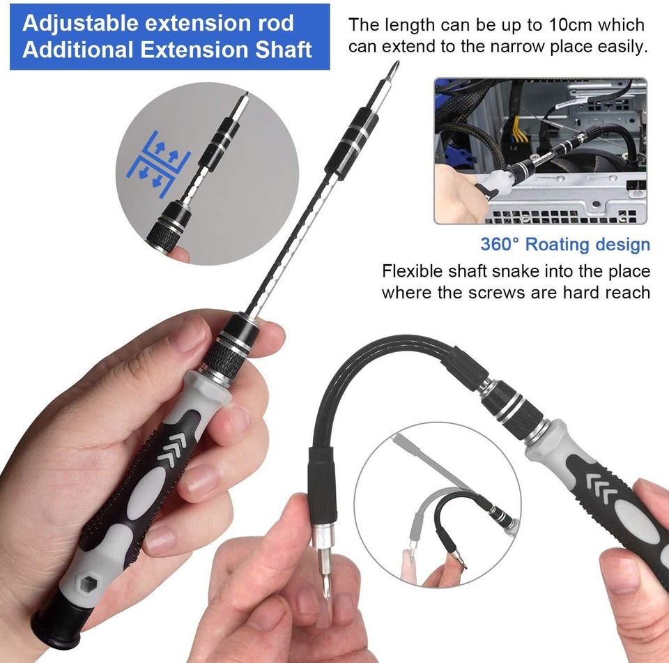 155 In 1 Computer Repair Kitprofessional Electronic Repair Kit For ...