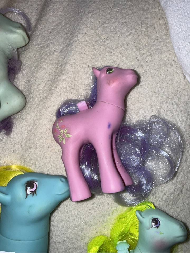 My Little Pony Huge Joblot G1 X19 MLP Flutter BBE TAF Baby Ponies 80s ...