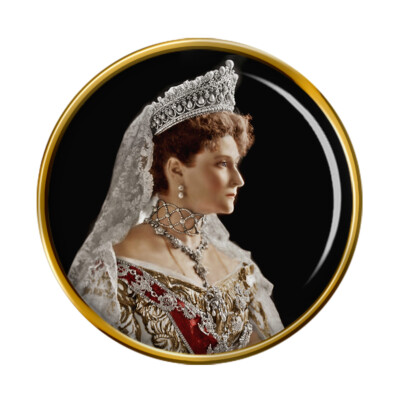 Empress Alexandra Feodorovna Pin Badge | eBay