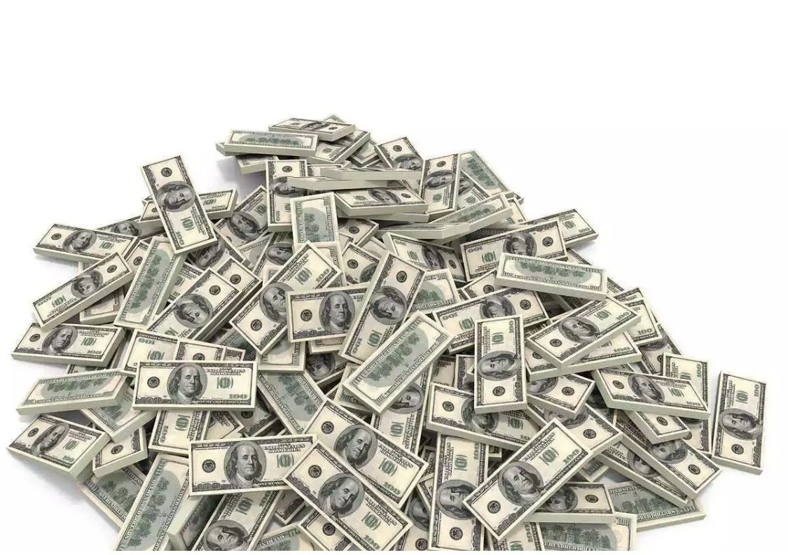 1 Million Dollars Cash In 100s