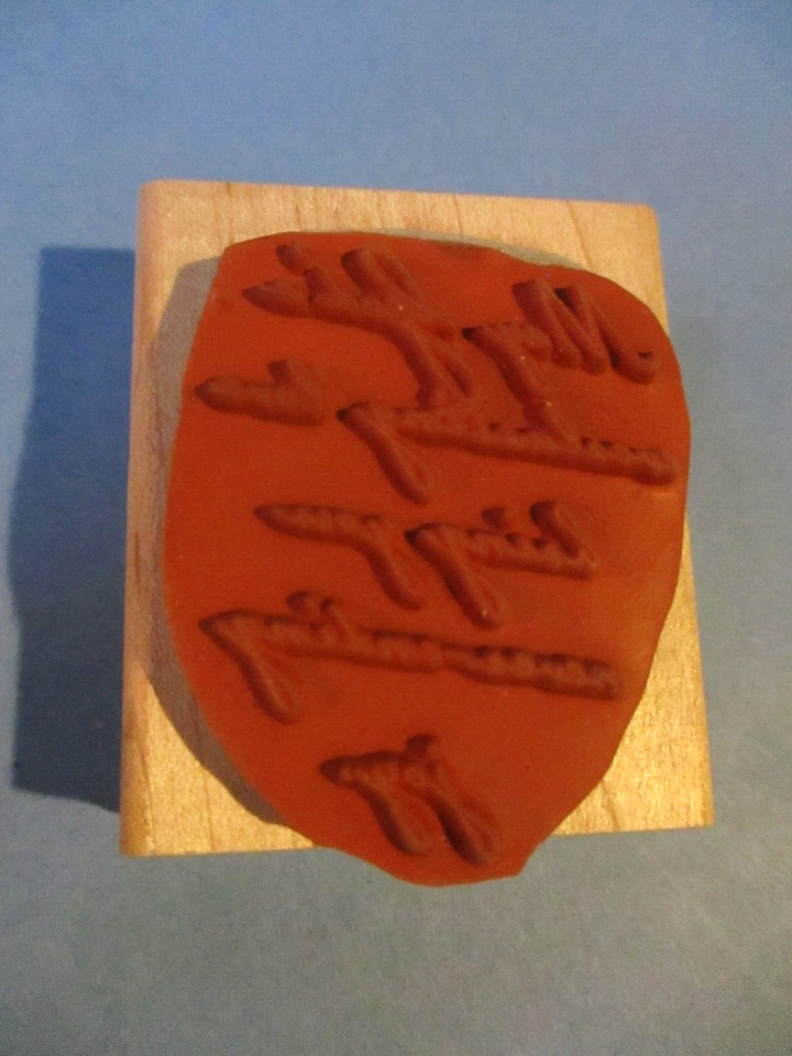 STAMPIN UP GOD LOVE RELIGION PHRASE RUBBER STAMP WOOD MTD | eBay