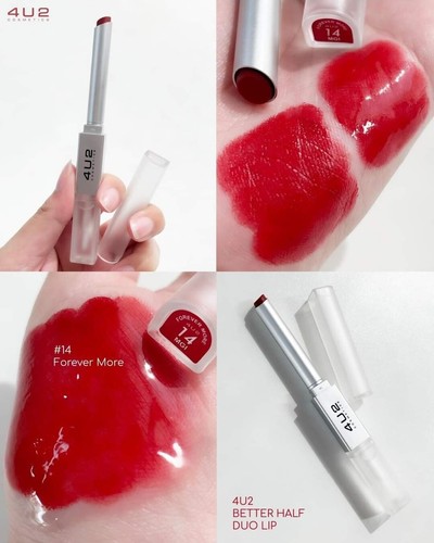 4U2 Better Half Duo Lip Matte & Gloss Slim 2in1 Lipstick 2.4 g. | eBay