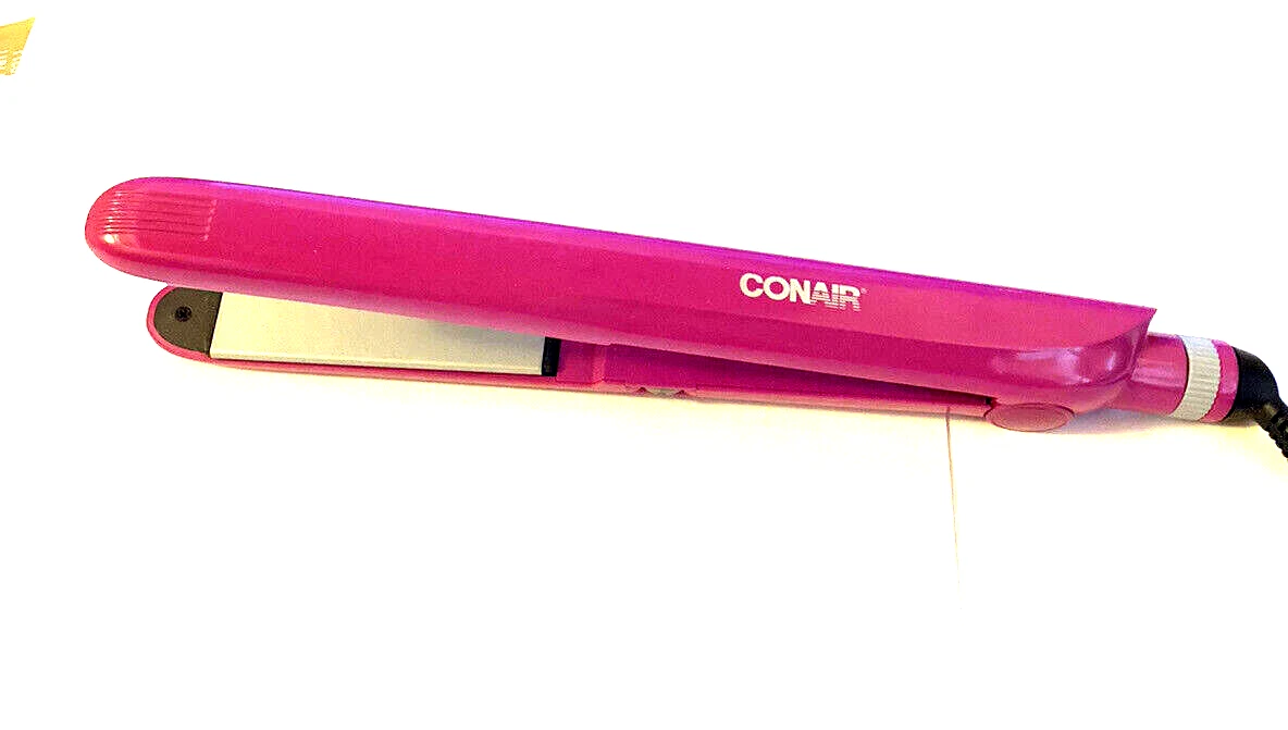 Conair Tourmaline Ceramic Inch Pink Flat Iron