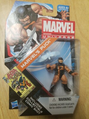 Marvel Puck Action Figure 2011 Hasbro MOC Alpha Flight X-Men X-Force 4 ...