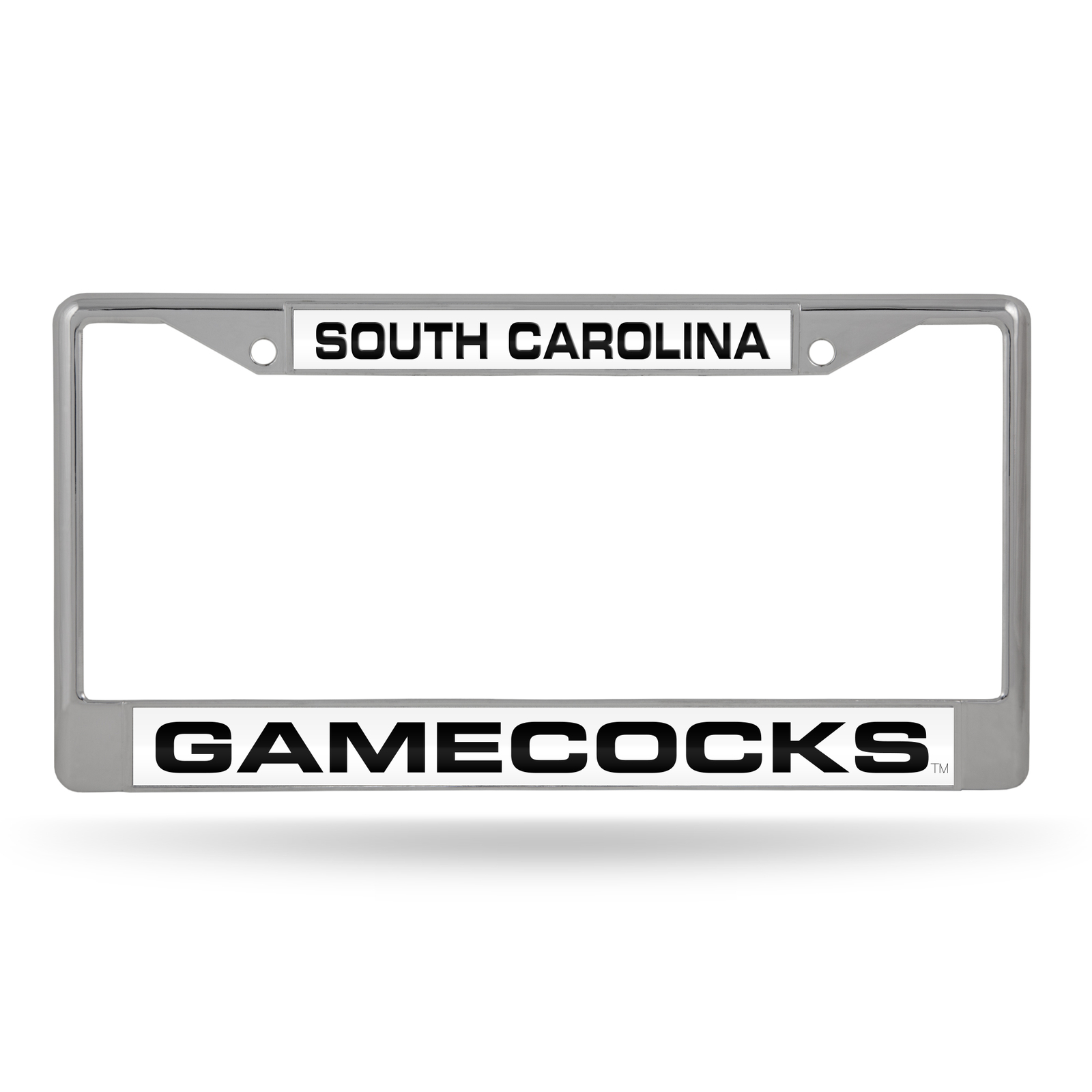 South Carolina Gamecocks Chrome Metal Laser Cut License Plate Frame | eBay