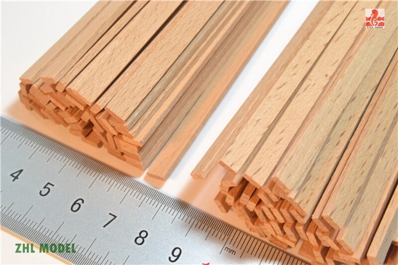 Pear wood and Black walnut strip for model boat for decking hull ...