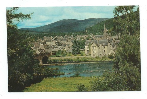 Scotland Aberdeenshire River Dee Ballater Jarrold Cotman-Color Postcard ...
