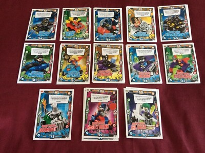 Lego Batman/DC Universe Series 1: Trading cards | eBay UK