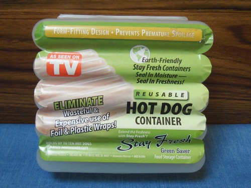 Hot Dog Storage Box Refrigerator Container Camping Great For Cooler ...