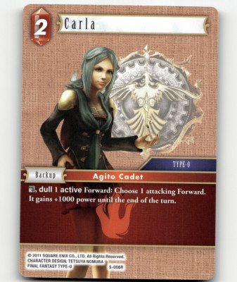Final Fantasy - Carla - Opus V | eBay