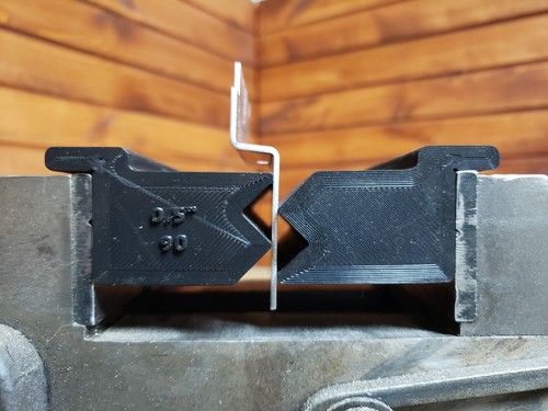 0.5" Offset Dies - 3D Printed Vise Press Brake Dies | eBay