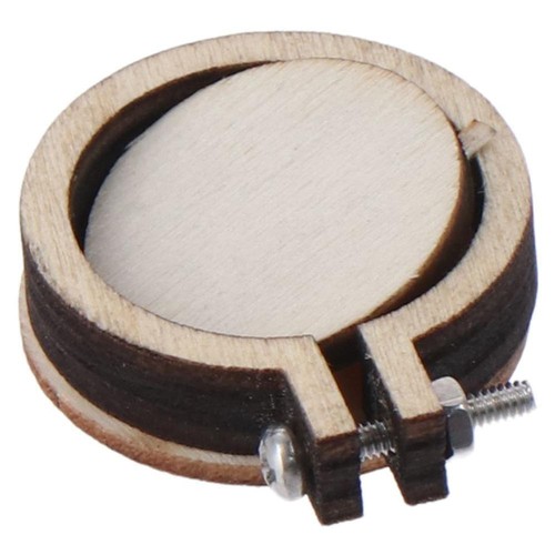 25pcs Wooden Embroidery Hoop Mini Embroidery Hoops Art Crafts ...