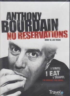 Anthony Bourdain No Reservations: Sicily & Las Vegas DVD VIDEO travel ...
